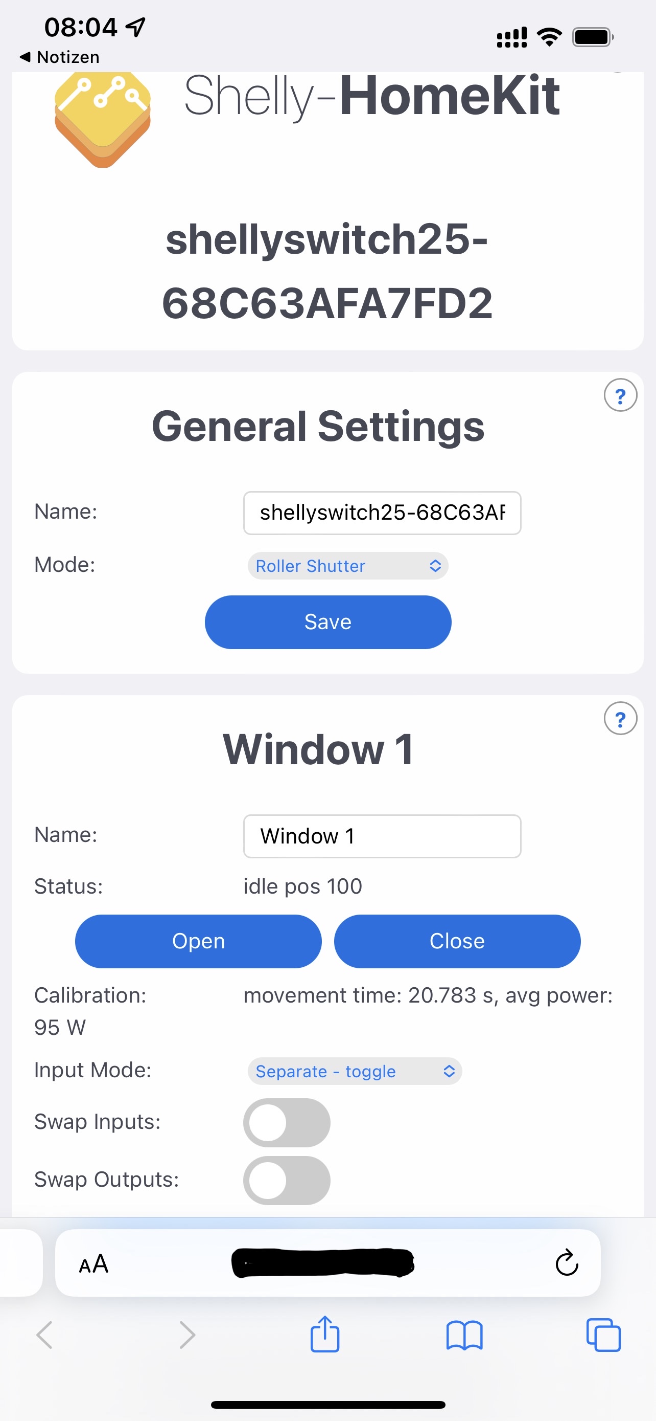 Problems with Shelly2.5 after updating iOS15.1.4 - not response · Issue #974 · mongoose-os-apps ...