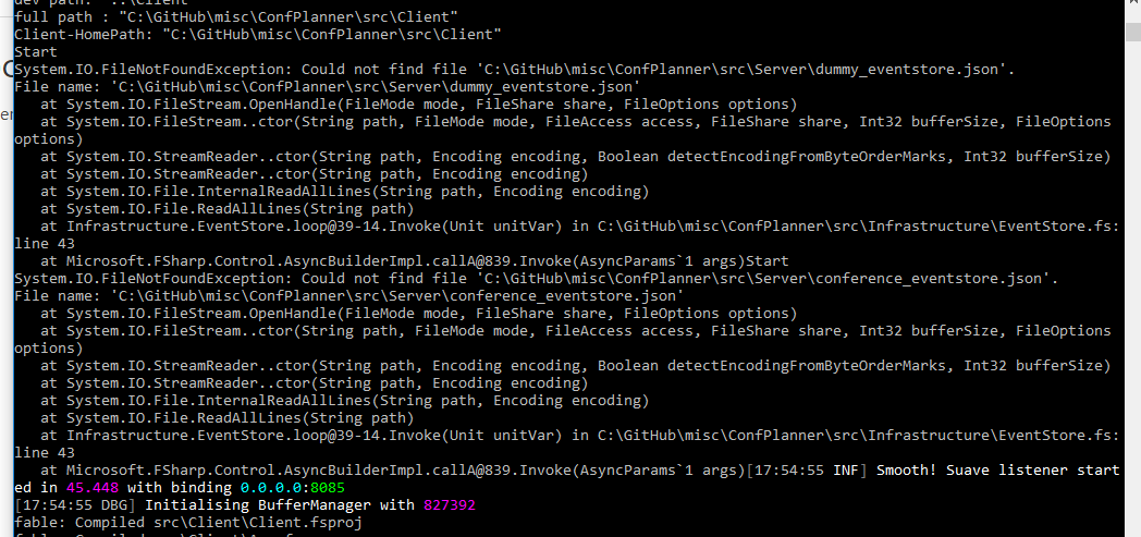 build error · Issue #27 · SAFE-Stack/SAFE-ConfPlanner · GitHub