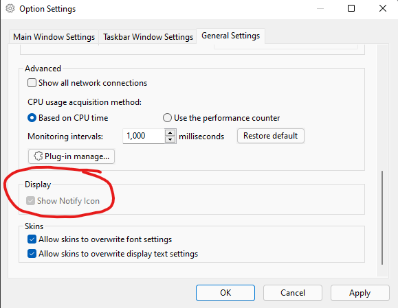 Hiding "Tray Icon" is not working · Issue #950 · zhongyang219 ...