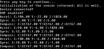 Using DMP to receive multiple sensor data values - · Issue #34 · sparkfun/SparkFun_ICM-20948 ...