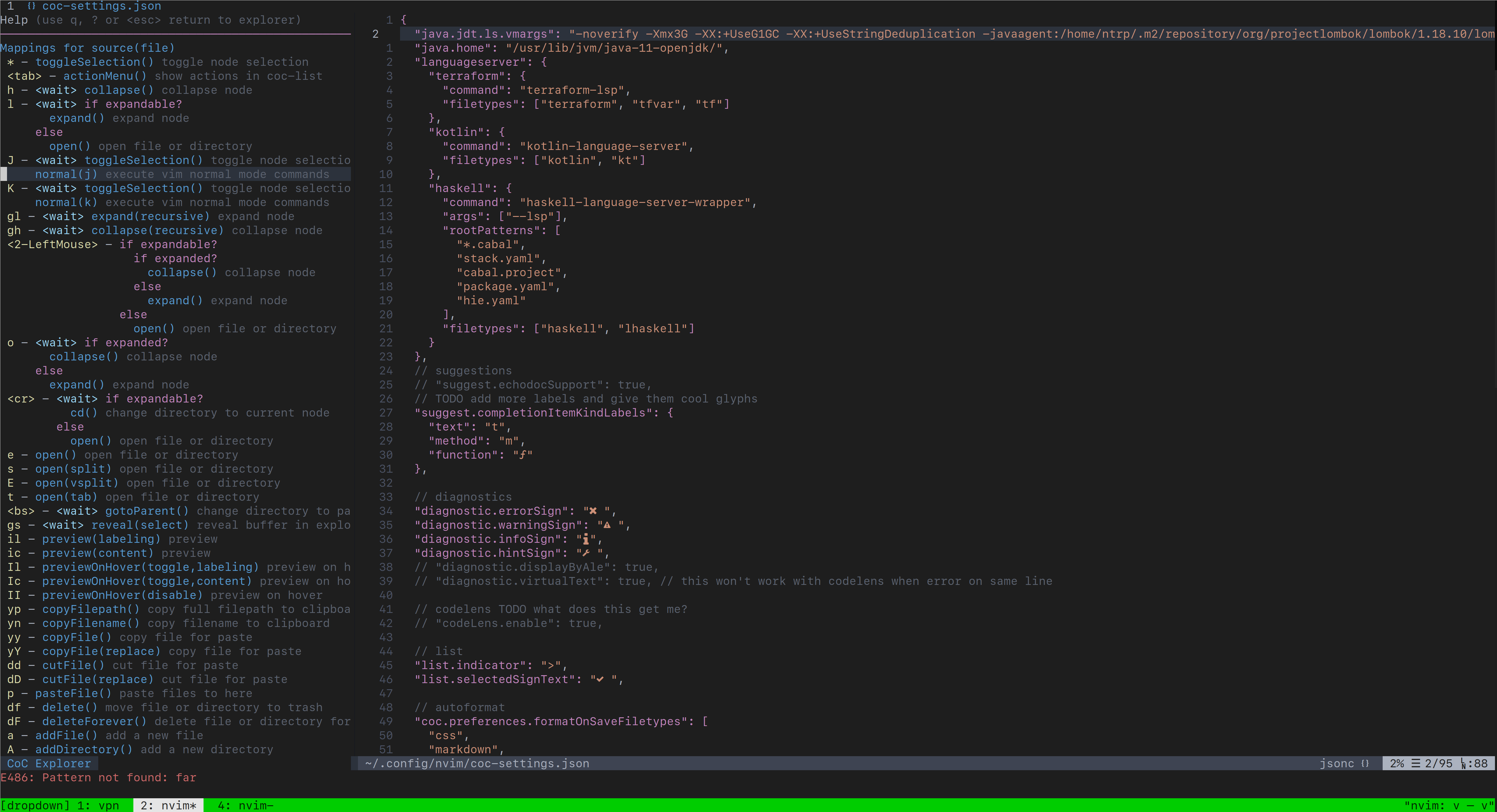 Keybindings broken · Issue #386 · weirongxu/coc-explorer · GitHub