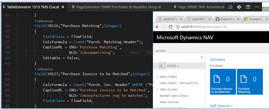New Cues not showing values · Issue #1397 · microsoft/AL · GitHub