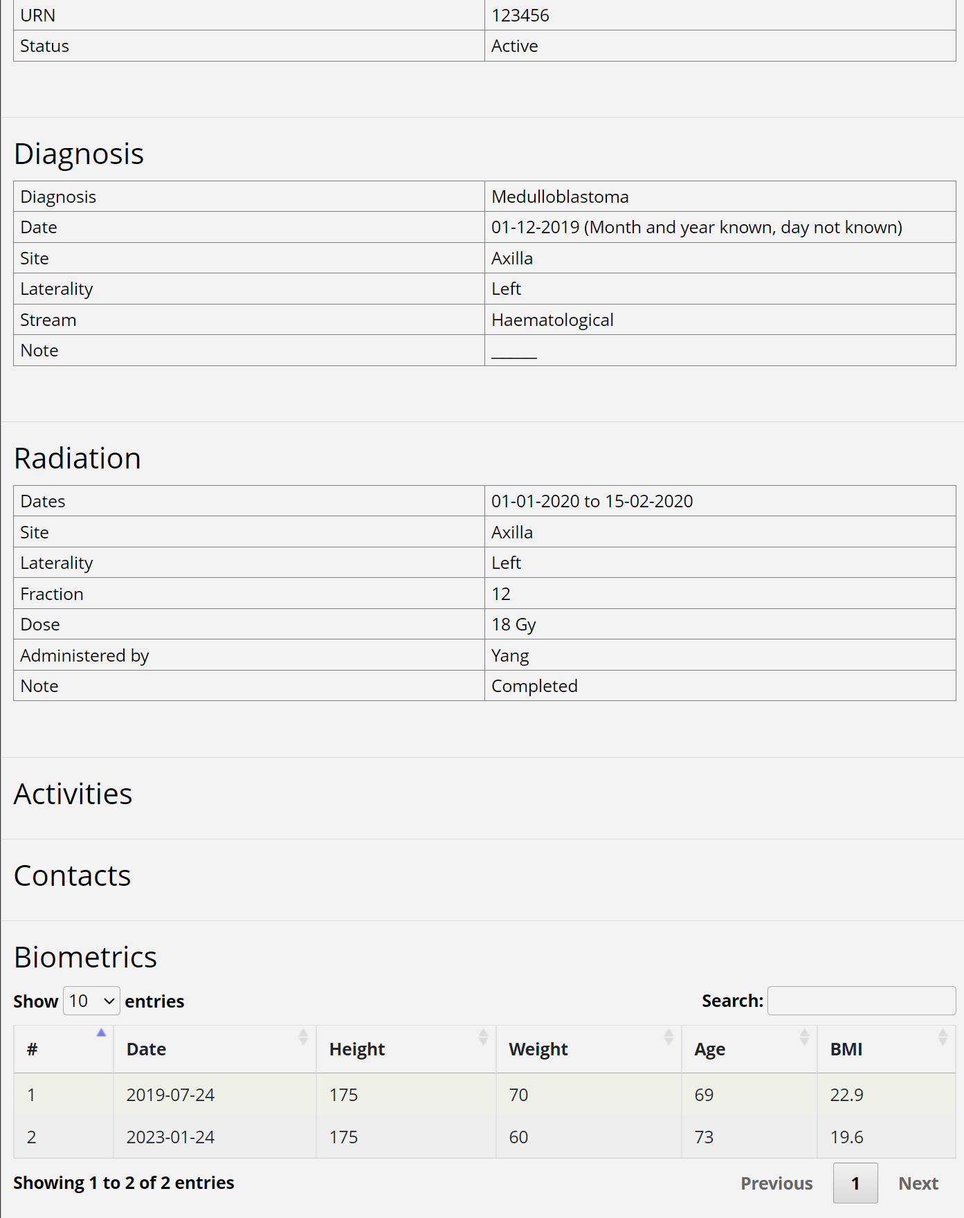 If a survey contains multiple instance tables, only the last instance table appears · Issue #39 ...