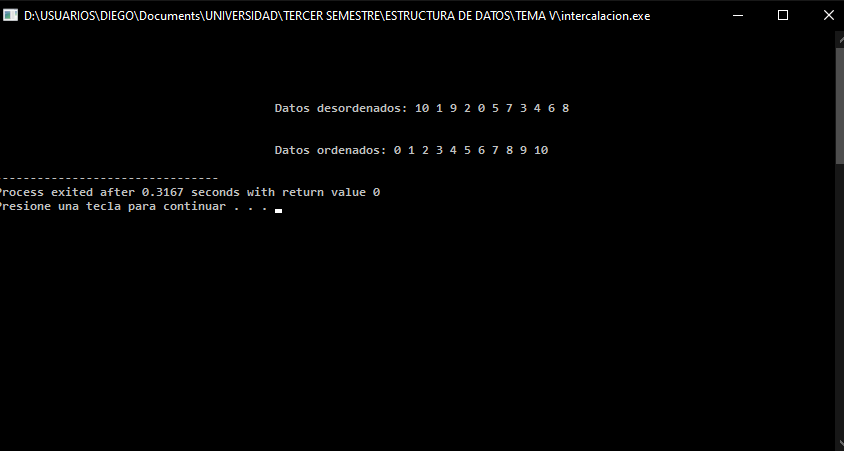 GitHub - DIEGODEJESUSVASQUEZSANTOS/-Algotimos_de_ordenamiento_externos_INTERCALACION: #Este ...