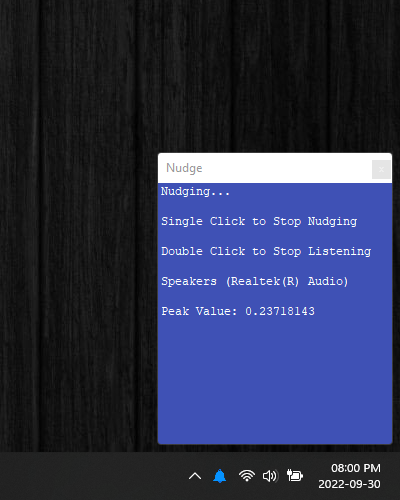 GitHub - gokulnathanperumal/Nudge: A windows application that nudge you continuously if there is ...