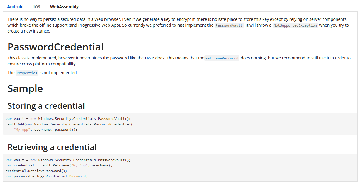 Sections In Password Vault Documentation Are Hierarchically Misaligned · Issue 8992