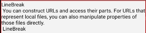 [iOS][Android] A `Xaml.Documents.LineBreak` produces a slight leading offset compared to ...