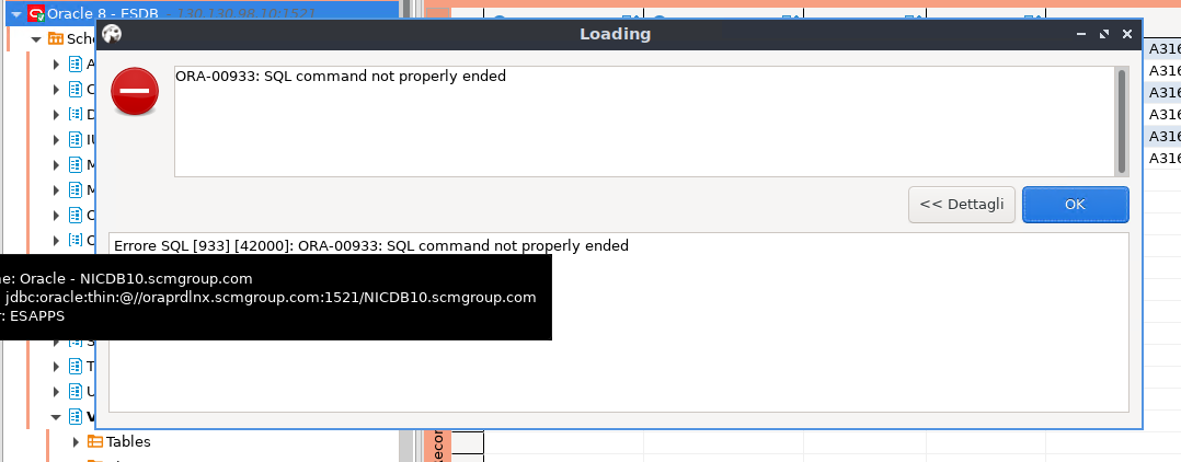 [Resolved] DBeaver 6 vs. 7: errors working with Oracle DB 8, cannot display DB elements · Issue ...