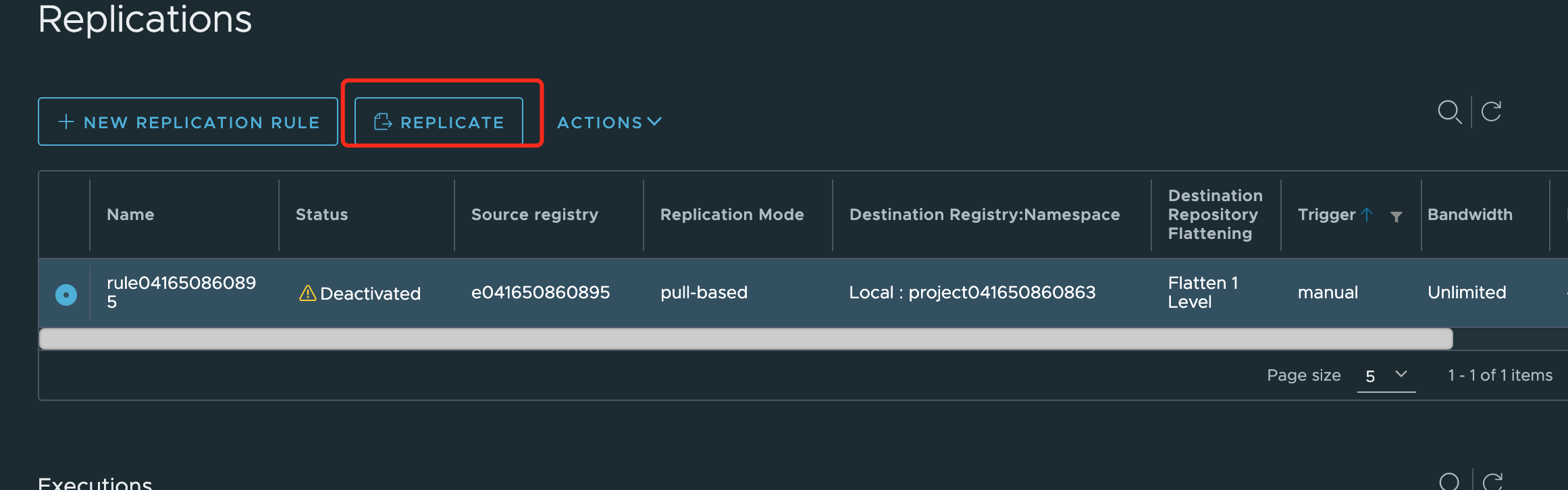 replications page enhancement · Issue #16743 · goharbor/harbor · GitHub