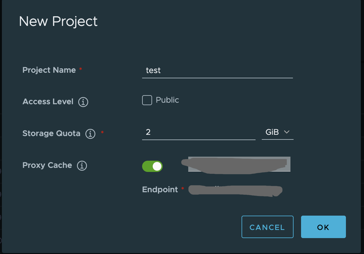 Create project enable Proxy Cache issue · Issue #16924 · goharbor/harbor · GitHub