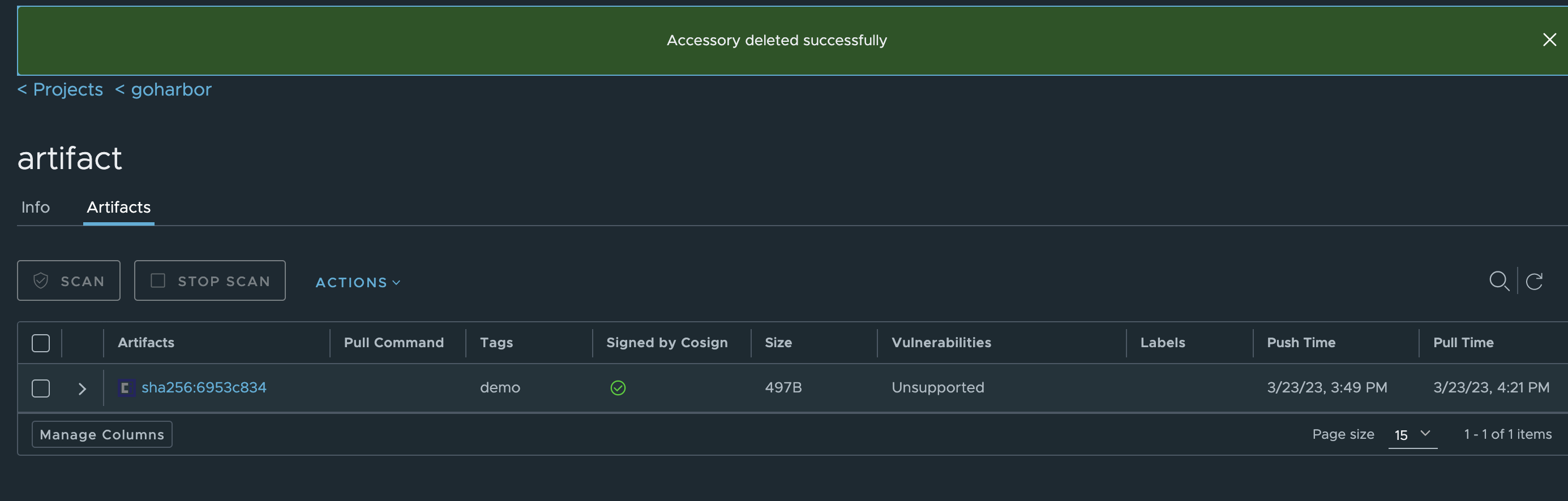 Enable immutable manifests are still mutable · Issue #18419 · goharbor/harbor · GitHub