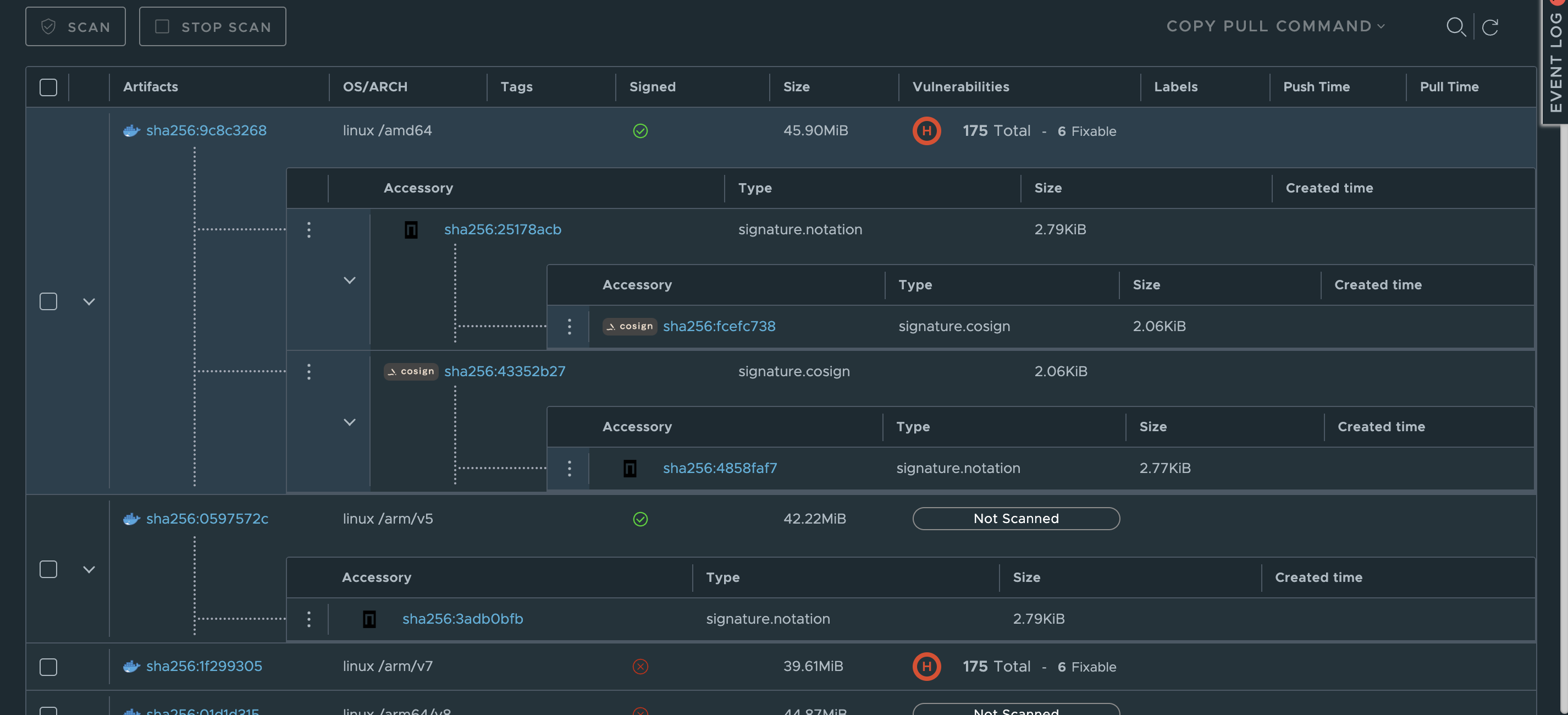 Missing accessory in pull mode replication · Issue #19044 · goharbor/harbor · GitHub