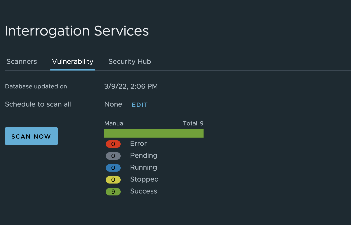 Security Hub not scanned field is incorrect · Issue #19197 · goharbor/harbor · GitHub