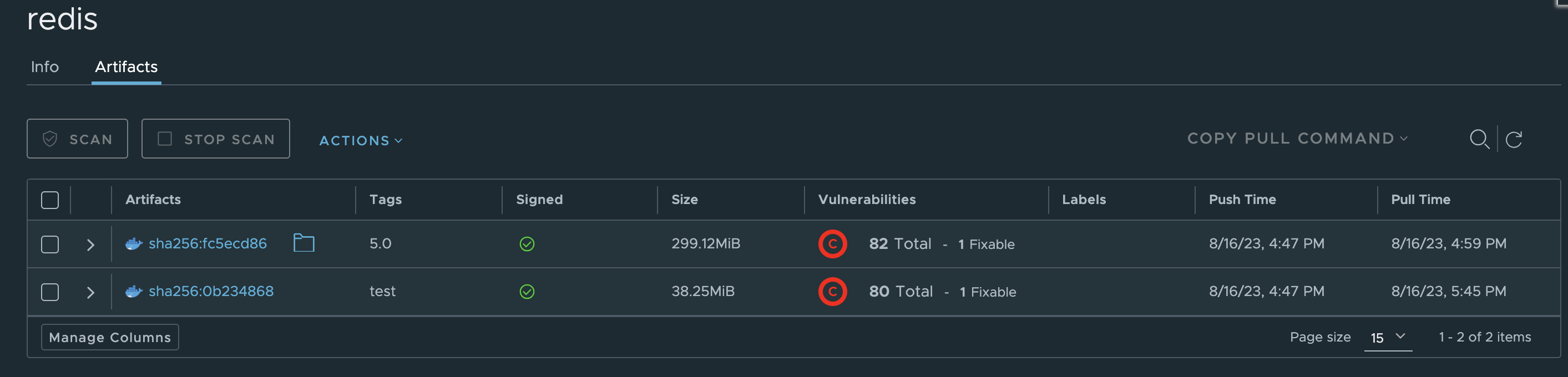 Security Hub not scanned field is incorrect · Issue #19197 · goharbor/harbor · GitHub