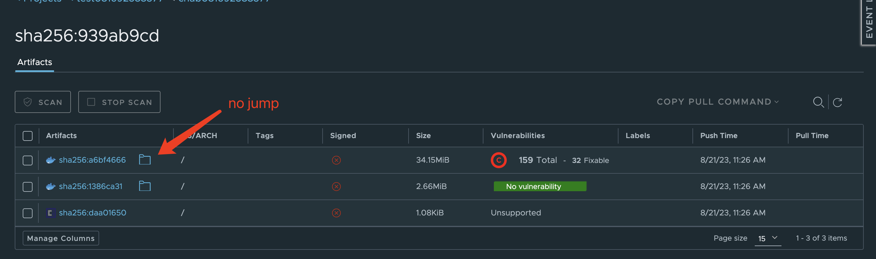 Cannot jump to CNAB Bundle index artifact list · Issue #19216 · goharbor/harbor · GitHub