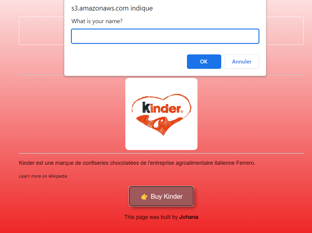 GitHub - JohanaBenabou/MyFirstHtmlProject: Created with CodeSandbox