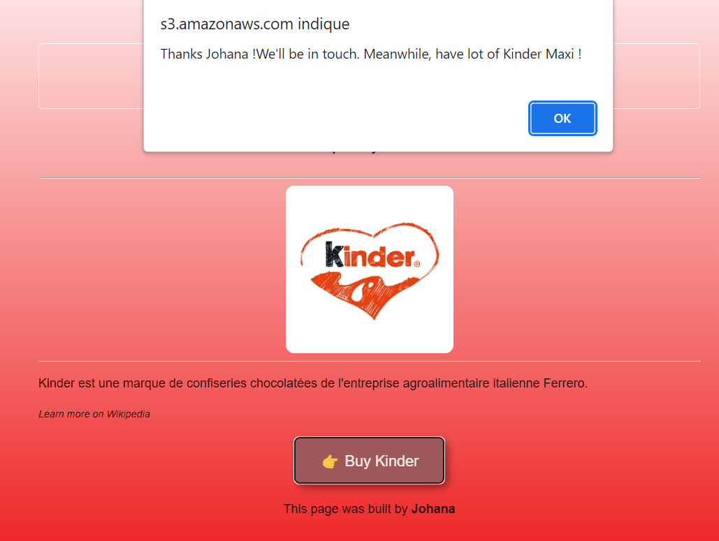 GitHub - JohanaBenabou/MyFirstHtmlProject: Created with CodeSandbox