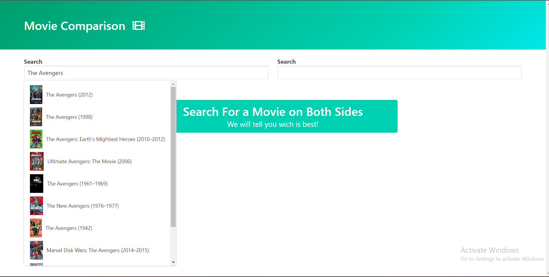 GitHub Raulpoco MovieComparison