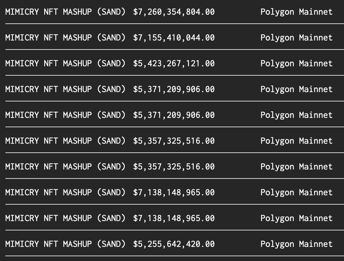 Different values submitted for the same Mimicry Market mashup · Issue #655 · tellor-io/telliot ...