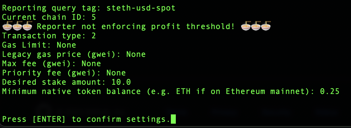 Add Flag for Skipping Config Confirmations · Issue #693 · tellor-io/telliot-feeds · GitHub