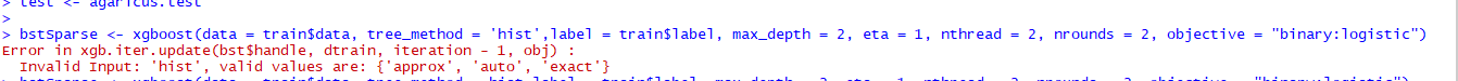 Hist in xgboost (RStudio) · Issue #3052 · dmlc/xgboost · GitHub