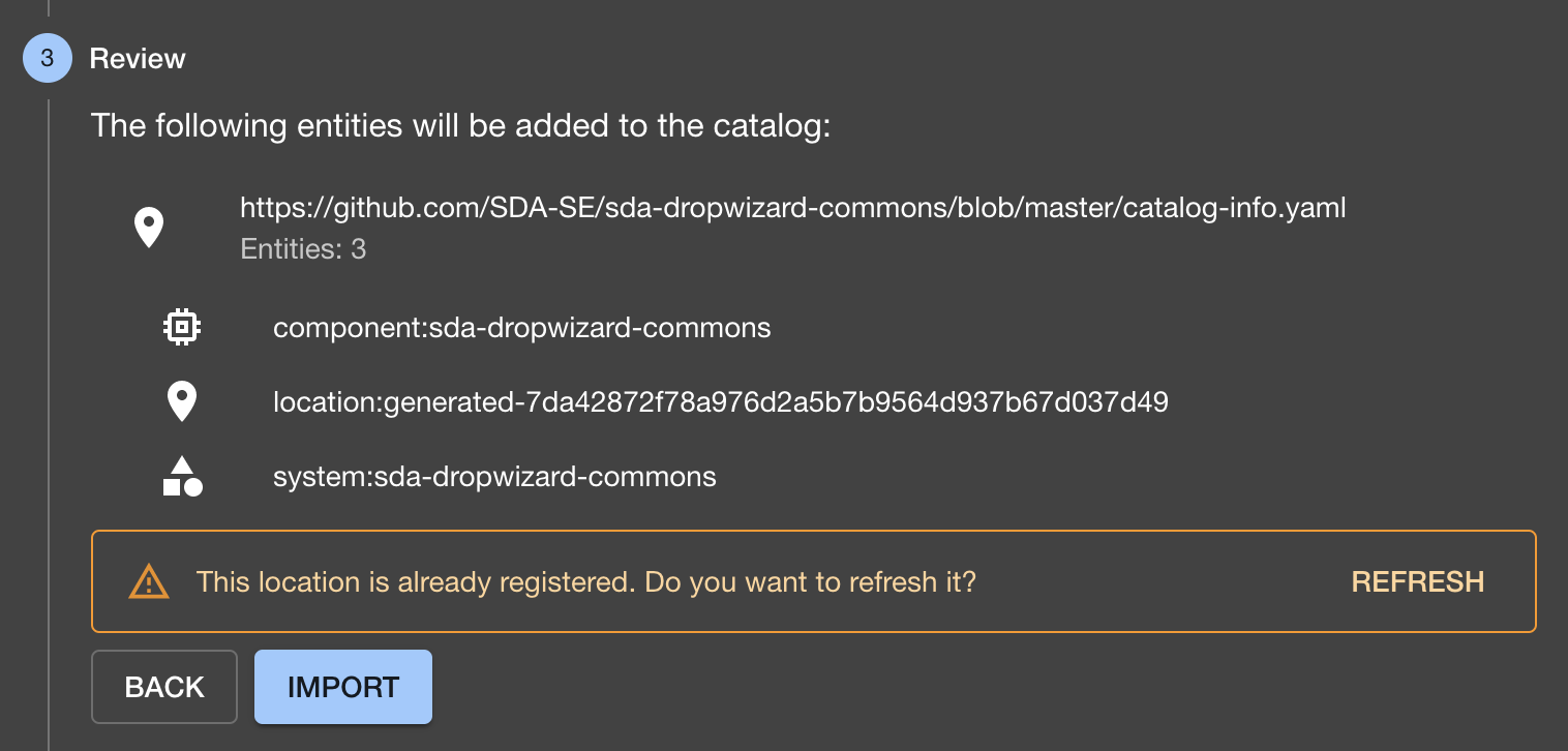Allow users to refresh already registered locations in the catalog-import plugin · Issue #6775 ...