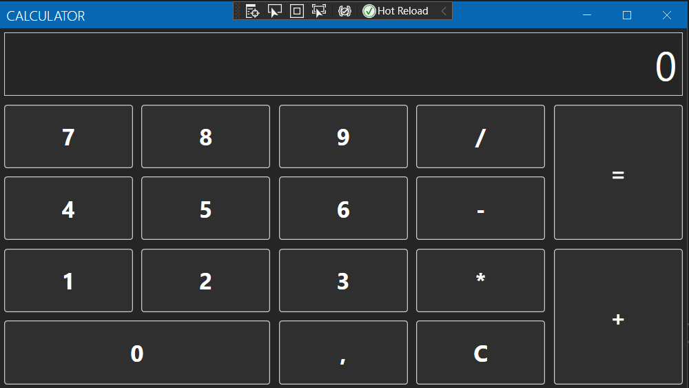 GitHub - dluniewska/WPFCalculator: Calculator, created with C# and WPF ...