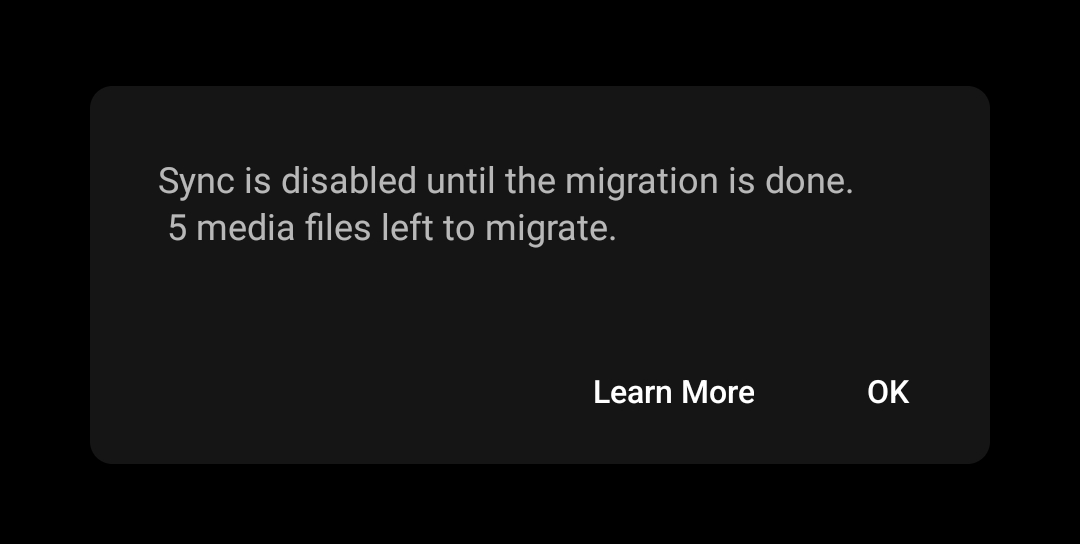 [Bug] Migration not finishing, can't sync · Issue #13263 · ankidroid/Anki-Android · GitHub