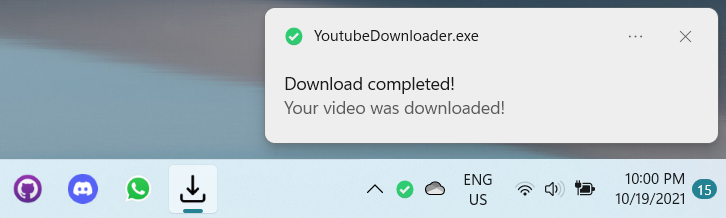 GitHub - pauladam2001/YoutubeDownloader: Python-based basic Youtube Video/Audio Downloader.