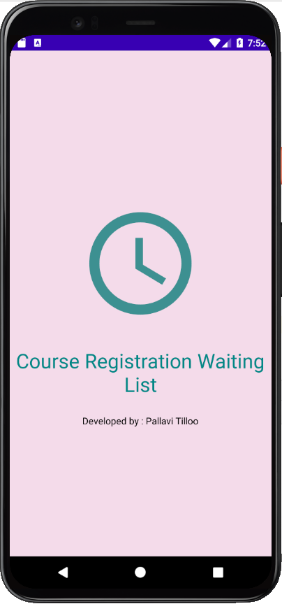 GitHub - pallavitilloo/Course-Registration-WaitList: An Android app for ...