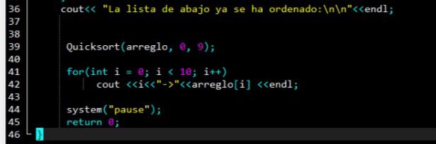 GitHub - Jair7223/Metodo-QuickSort: Este programa fue creado en DEV C++ ...
