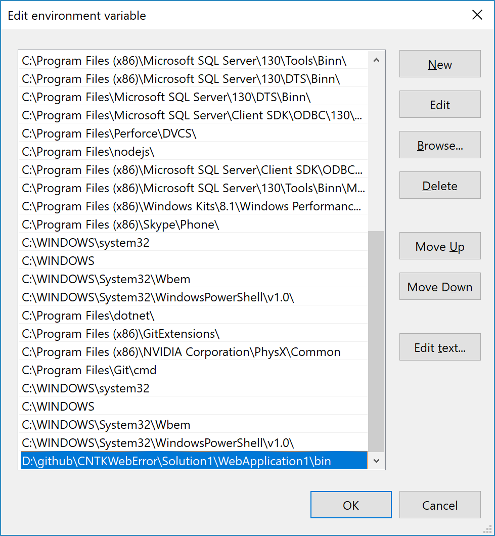 CNTK not working in ASP.Net IIS · Issue #2614 · microsoft/CNTK · GitHub