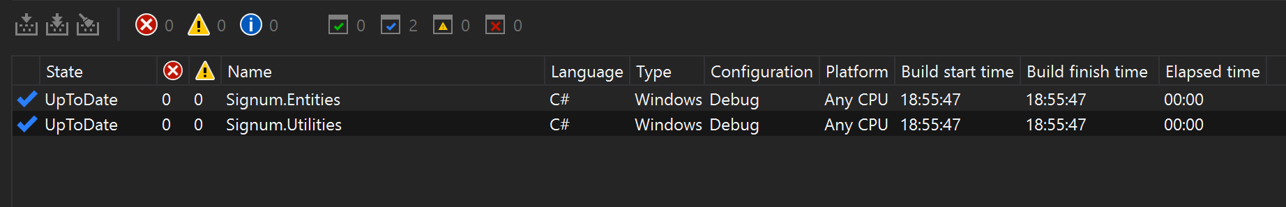 Up To Date Project Check Not Working For Netcore Projects In Presence 8466