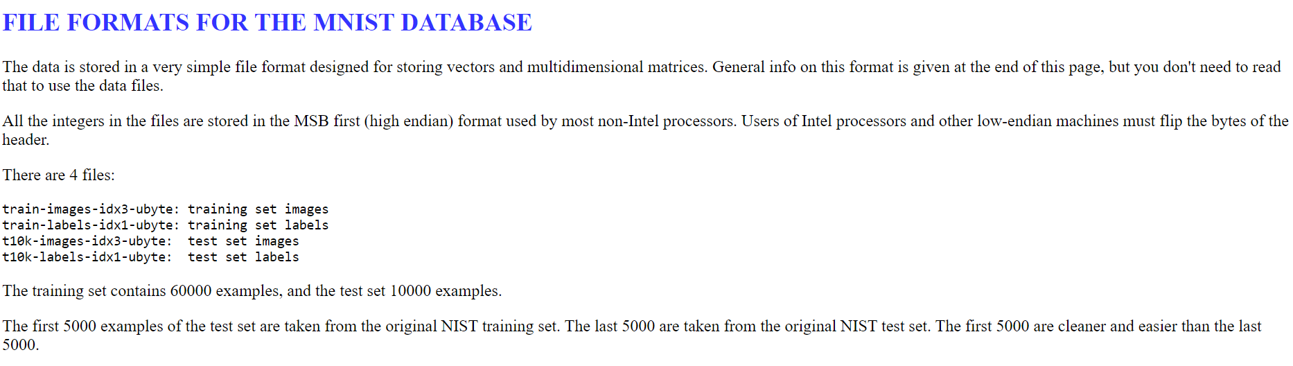 GitHub - aflah02/MNIST-Dataset