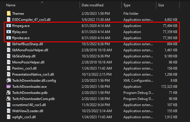 Downloaded files do not exist · Issue #541 · lay295/TwitchDownloader · GitHub