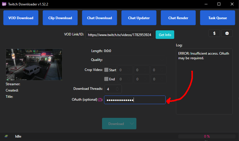 VOD Downloader · Issue #652 · lay295/TwitchDownloader · GitHub