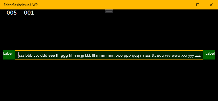 Editor AutoSize inside Grid resizes incorrectly · Issue #11864 · xamarin/Xamarin.Forms · GitHub