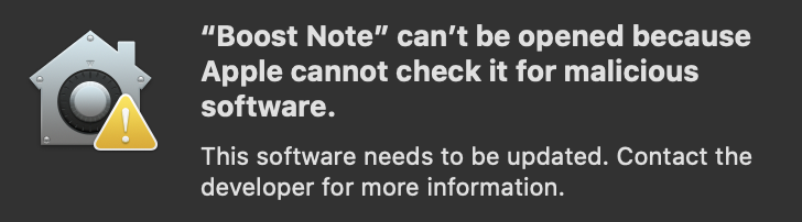 Notarize macOS app · Issue #289 · BoostIO/BoostNote-App · GitHub