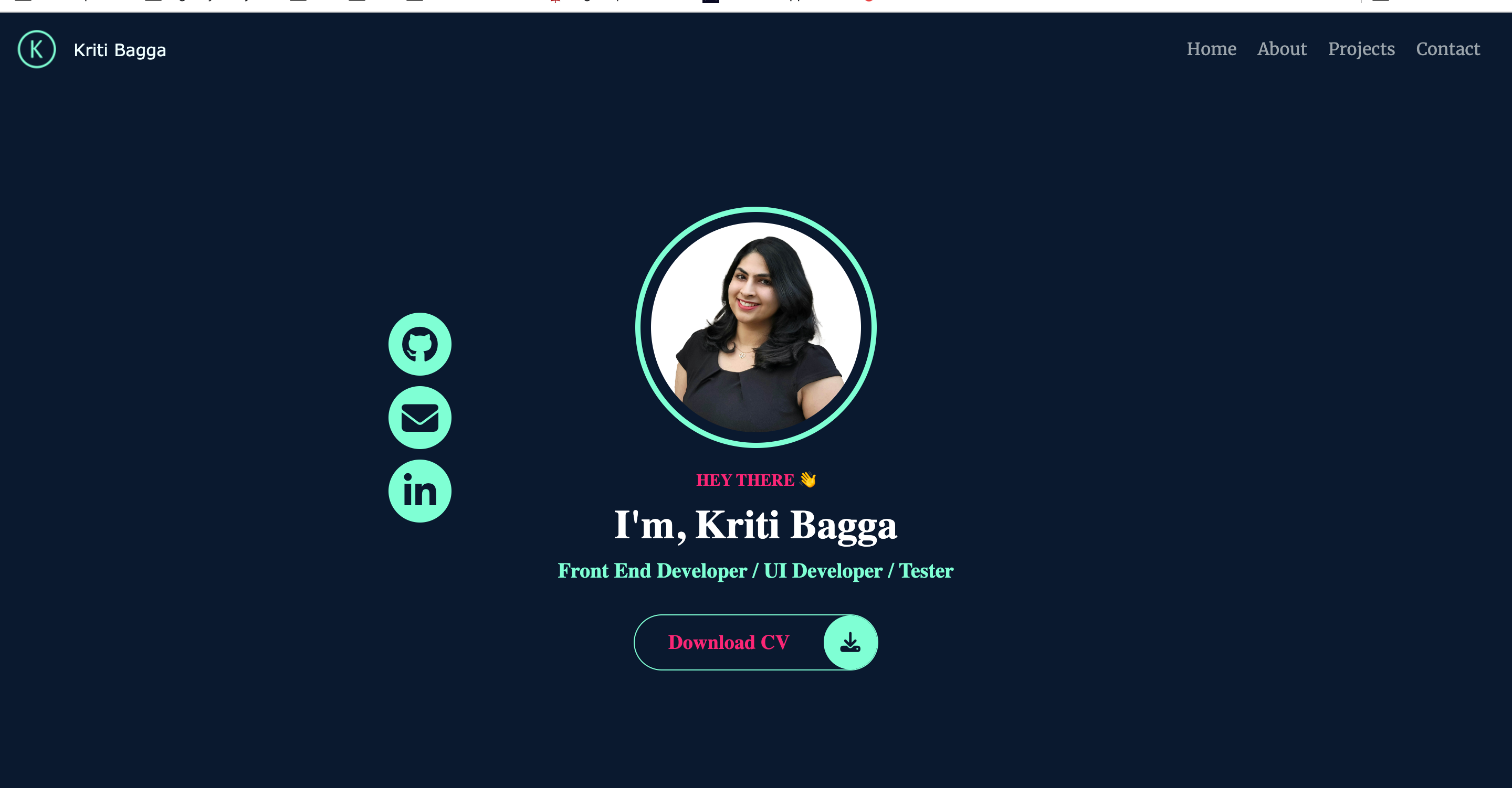 GitHub - kritibagga/Portfolio-Website: Portfolio website
