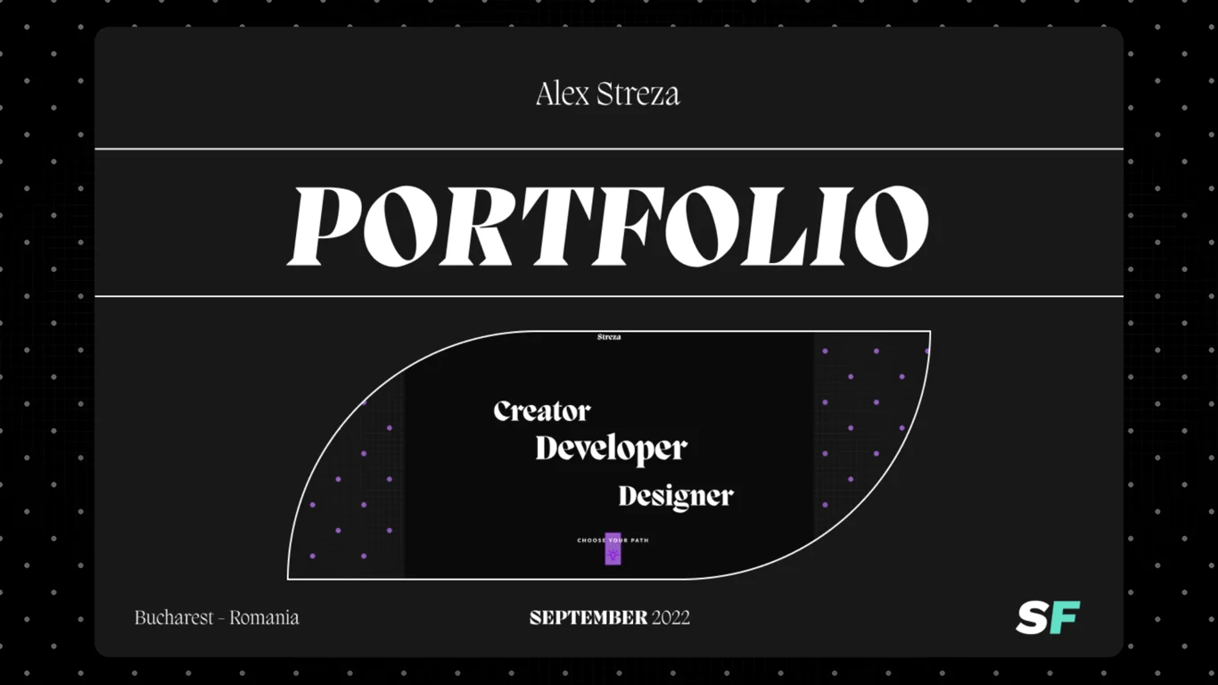 SHOWCASE: alexstreza.dev · Issue #308 · withastro/astro.build · GitHub