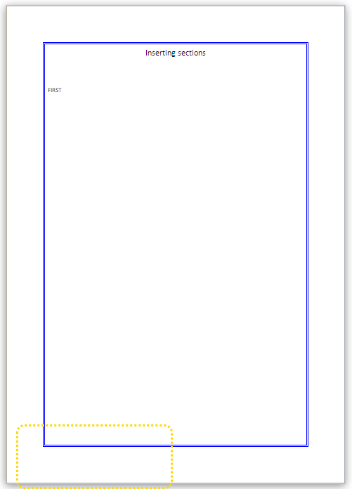 Section headers and footers are missing in saved .docx file, except the ...