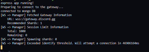 rateLimit event not fired for ratelimit received during login · Issue #3891 · discordjs/discord ...