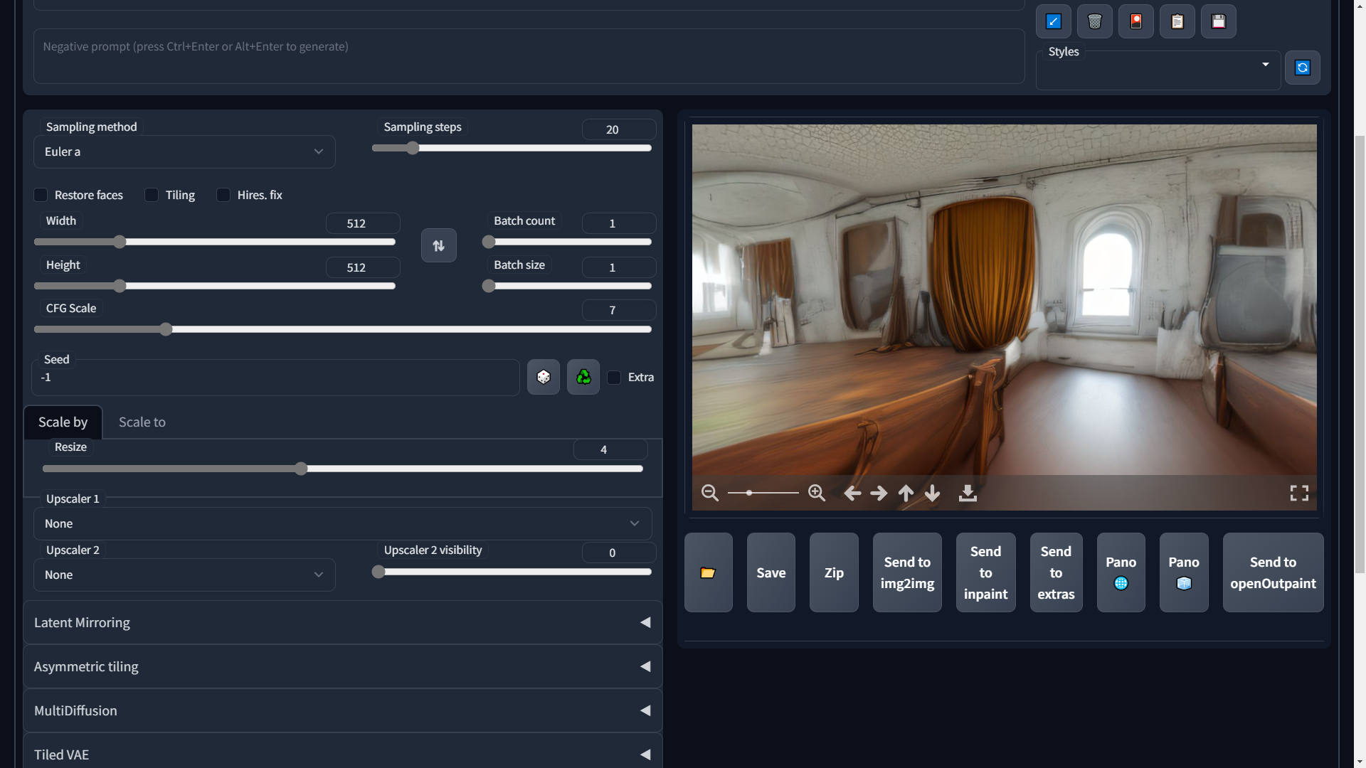 GitHub - AuthorSultra/sd-webui-panorama-viewer-Clone