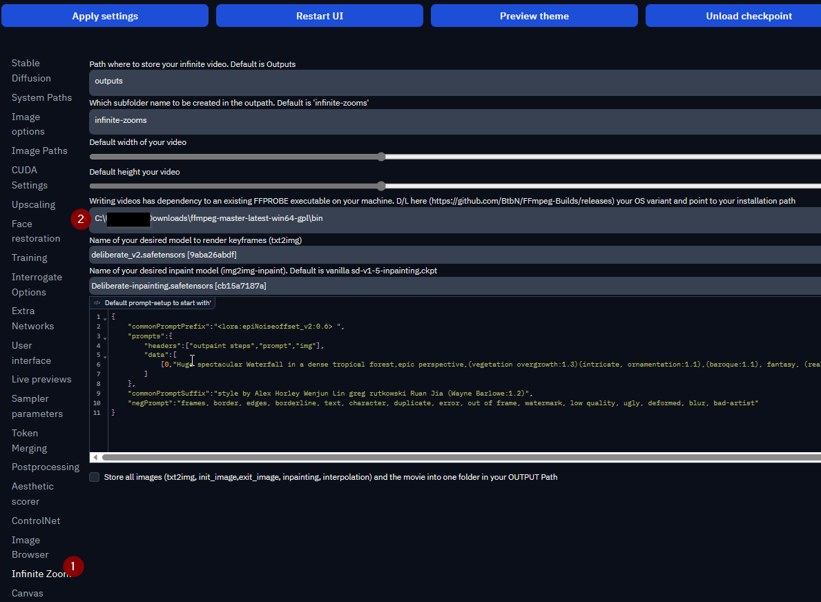 [BUG] - Missing .dll files · Issue #77 · v8hid/infinite-zoom-automatic1111-webui · GitHub