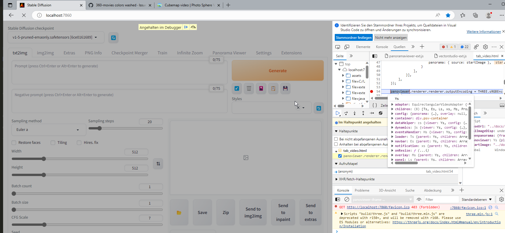 360-movies colors washed · Issue #970 · mistic100/Photo-Sphere-Viewer · GitHub