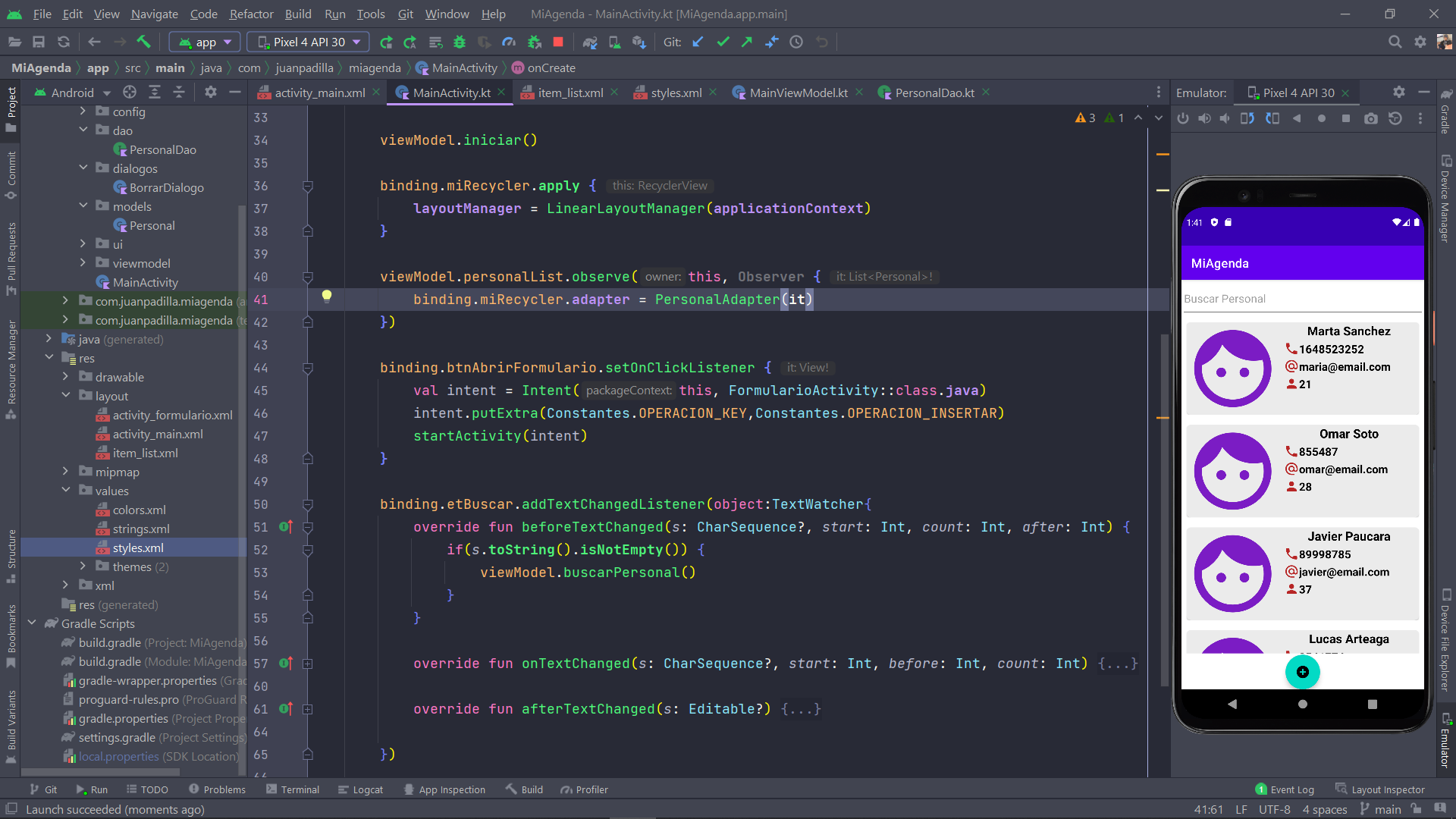 GitHub - juanbpadilla/MiAgenda