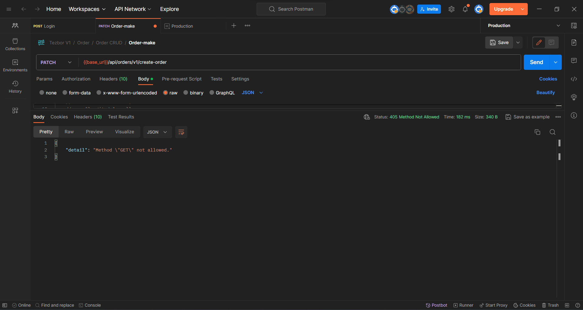 Can't change request. · Issue #12434 · postmanlabs/postman-app-support · GitHub
