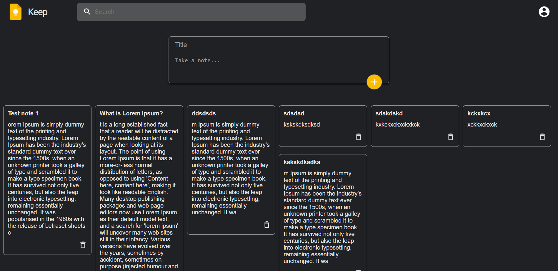 GitHub - AnmolSaini16/Google-Keep-clone: Google keep - Keep all your stuff here!!
