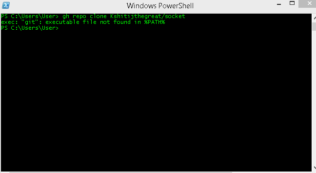 Unexpected Error While Trying To Clone My Github Repository With Cli · Issue 2354 · Clicli 1976