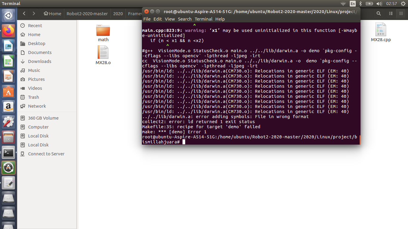 Eror · Issue 6 · Robotis Oprobotisopframework · Github